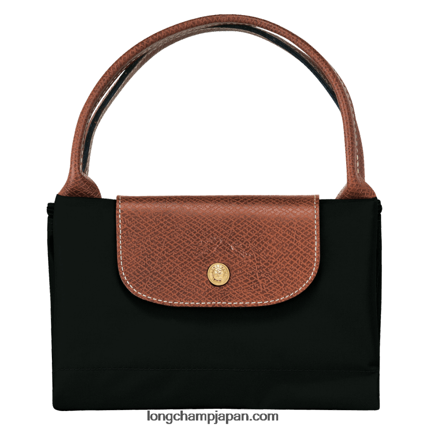Longchamp 女性 ル プリアージュ オリジナル ハンドバッグ M 黒 H00RXN204 [H00RXN204 ...