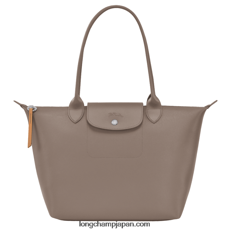 Longchamp 女性 ル プリアージュ シティ トートバッグ M トープ H00RXN353 [H00RXN353 ...
